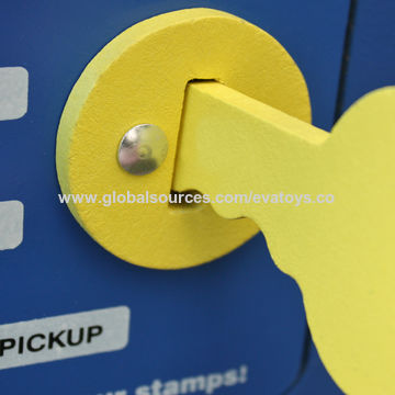 China 2017 new products pretend play miniature wooden mailbox toy for ...