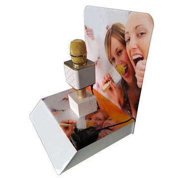China Popular Countertop Acrylic Point Of Purchase Player Microphone ...