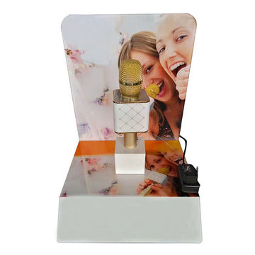 China Popular Countertop Acrylic Point Of Purchase Player Microphone ...