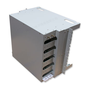 China Rackmount ODF 72-port fiber optic distribution frame with ST ...
