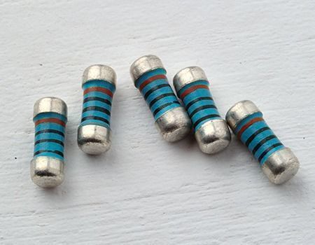 MELF Metal Film Resistor with 0207: 0.25W, 0.5W, 1W, 10PPM~100PPM, 0.1% ...