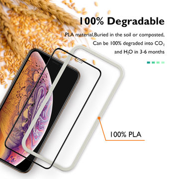 China Fully degradable mobile phone screen protector applicators Eco ...