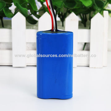China ICR18650 Batteries 7.4V 2000mAh 2S1P,Rechargeable Lithium Ion ...