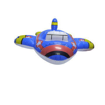 China PVC Inflatable plane water toys hot summer beach pool float toy ...