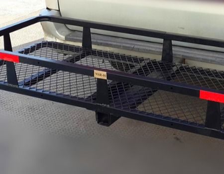 China Hitch Mount Folding Cargo Carrier rear luggage carrier luggage ...