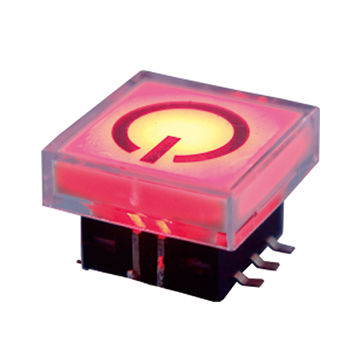 China Honyone Square Momentary Tactile Switches, Illuminated Bi-color ...