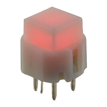 China Honyone 12mm Round Square Momentary Tact Switches, SPST 30mA, 30V ...