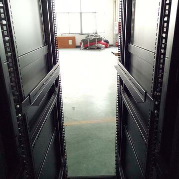 ChinaNetwork rack used 4 Post low profile adjustable rails for 1000mm ...