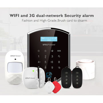 China 3G WIFI Security alarm system wifi intruder Alarm wireless Smart ...