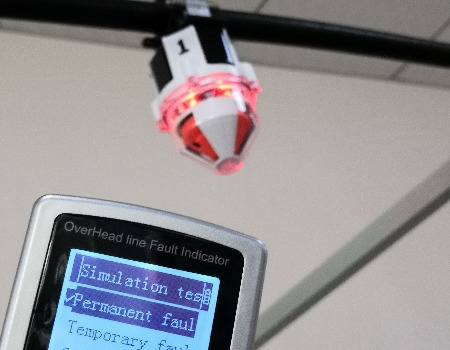 Overhead Line Short Circuit and earth fault indicator, fault locator ...