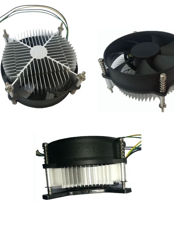 OEM ODM customized aluminium alloy extruded heatsink extrusion ...