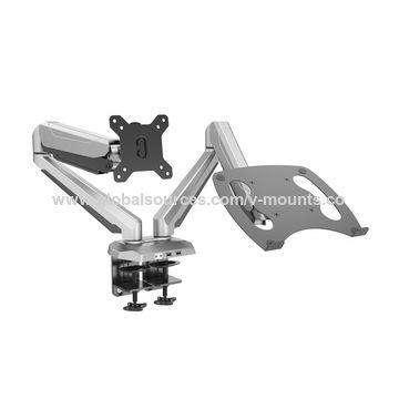 China Standing Mount Sit Stand Arm Workstation Gas Spring Laptop Mount ...
