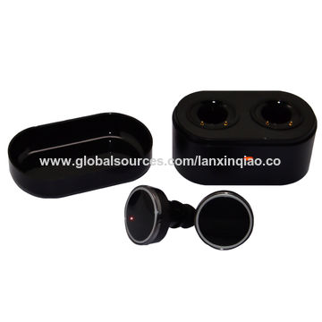 China True wireless Bluetooth music headset, free stereo twins earbuds ...