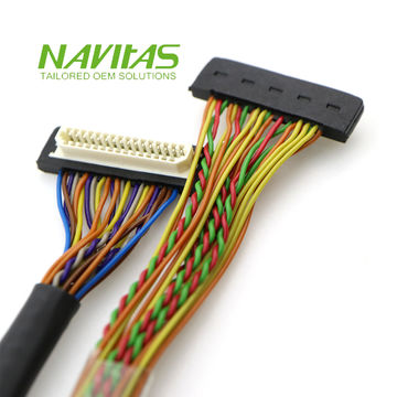 Taiwan 31-pin HRS DF9 UL 1571/28AWG TFT Display Connector Customized ...