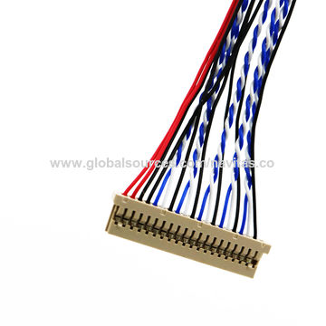 Taiwan JAEWire HRS 20pin LVDS Cable for LCD Panel Connector Custom ...