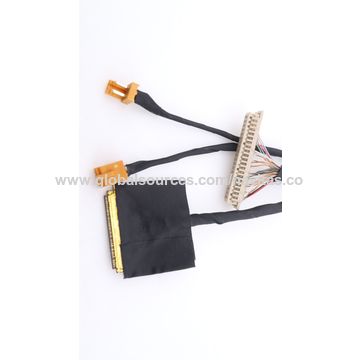 Taiwan Electric 40 pin Mini PCB Connector LVDS LCD Cable Wire Cable ...