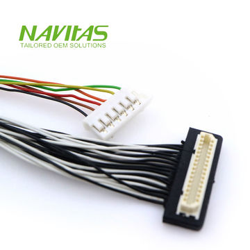 Taiwan Hirose DF9 31 pin Pitch 1mm LED LVDS Display Cable for LCD ...