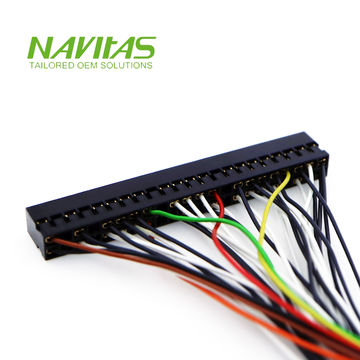 Taiwan Hirose DF9 31 pin Pitch 1mm LED LVDS Display Cable for LCD ...