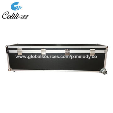 China Black Packaging Flight Box Custom Size Aluminum Hardware on ...