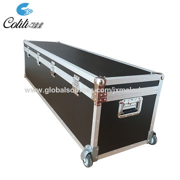 China Black Packaging Flight Box Custom Size Aluminum Hardware on ...