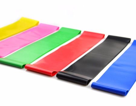 Wholesale home workout elastic rubber ankle knee resistance loop bands ...