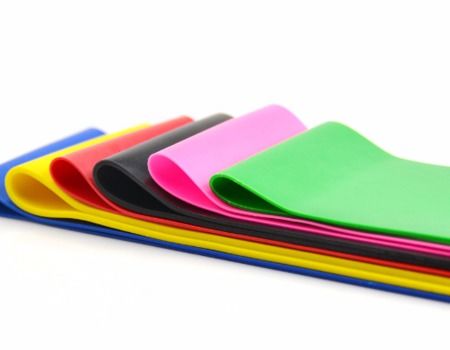 Wholesale home workout elastic rubber ankle knee resistance loop bands ...