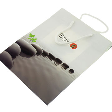 ChinaCustom stone paper bag for gift on Global Sources