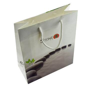 ChinaCustom stone paper bag for gift on Global Sources