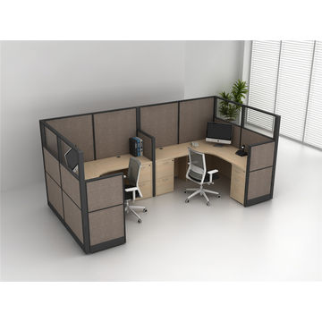China 120 degree office workstations, flexible, useful layout on Global ...