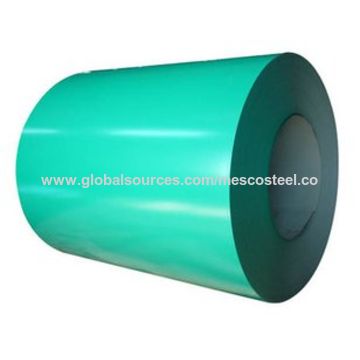 China Color coated steel PPGL Prepainted galvalume steel coil coating plate on Global Sources ...