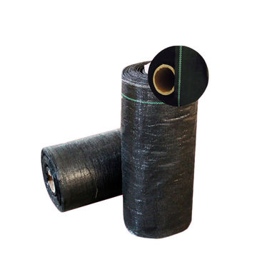 China Weed control plastic mat Grow black plastic weed control mat ...