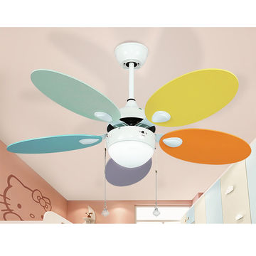 ChinaKids ceiling light fans lighting children ceiling fans LED light ...
