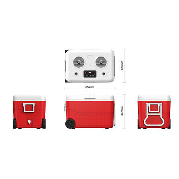 China 55 Quart Ice Chest with Power Bank Usb Box Wireless Bluetooth ...
