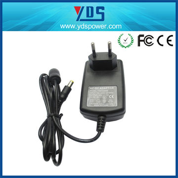 China AC DC 12V 2A wall mount power adapter power supply with EU plug ...