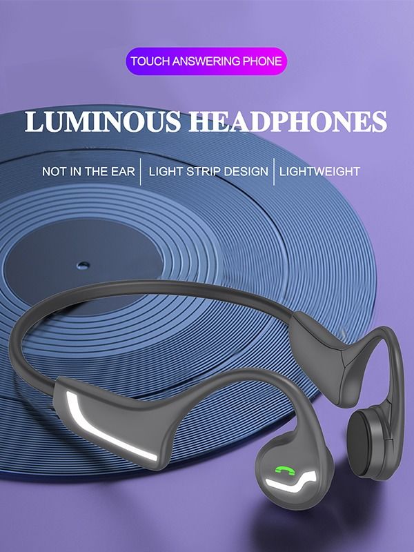 China Wireless Bluetooth HD Stereo Earphones Bone Conduction Headphone ...