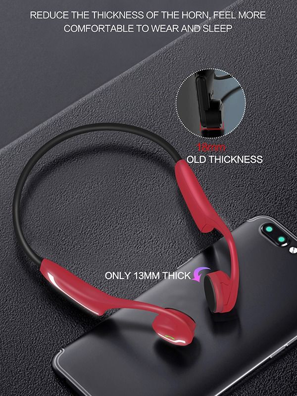 China Wireless Bluetooth HD Stereo Earphones Bone Conduction Headphone ...