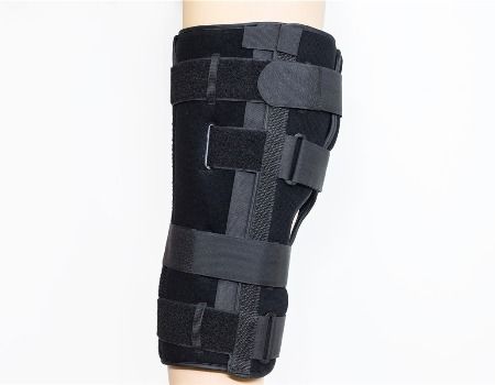 China Adjustable Tri-Panel Knee braces With Aluminum support soft foam ...