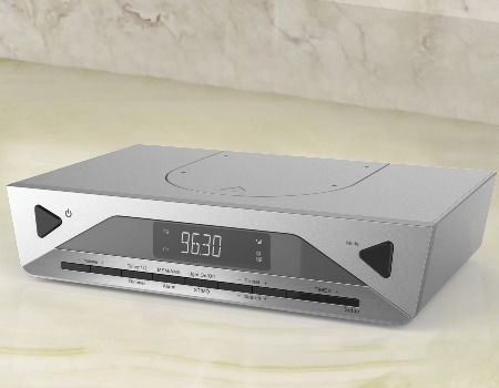 Kitchen DAB with Bluetooth player, 3W *2 Power output, Cooking Timer ...