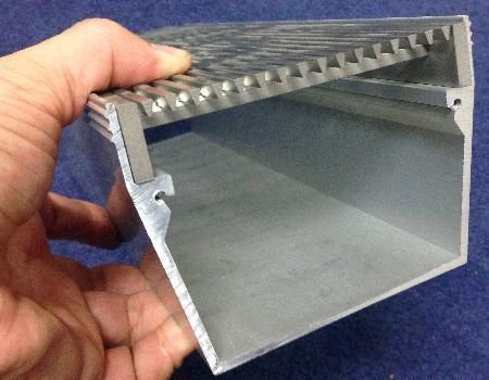 Aluminum trench channel drain for public plaza plumbling drainage ...