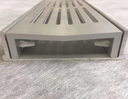 Aluminum trench channel drain for public plaza plumbling drainage ...