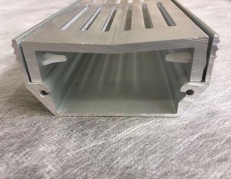 Aluminum trench channel drain for public plaza plumbling drainage ...
