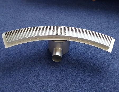 China The curved linear drain for the barrier free shower enclosure ...