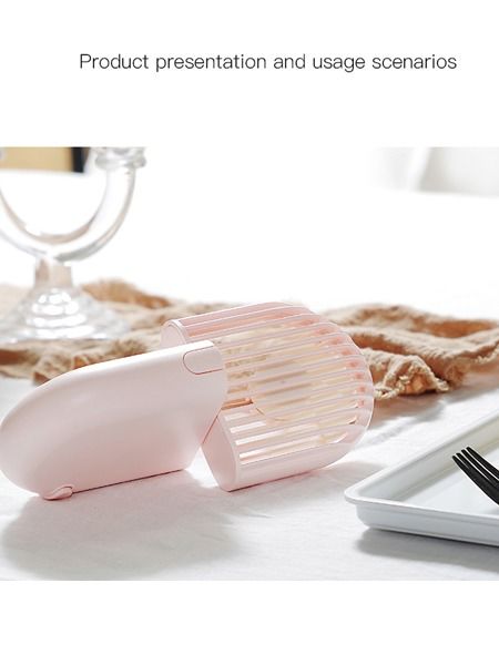 Janpim Design USB Rechargeabl Portable Mist Fan with 1200mAh Built-in Li-ion Battery 25ml Water ...