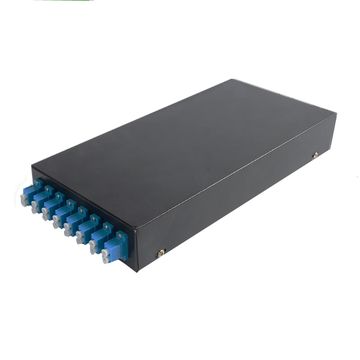 China 8 ports fiber optic termination box LC adapter on Global Sources ...