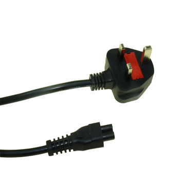 China 1.2m 3*0.75mm2 UK Plug C5 with fuse power cable on Global Sources ...