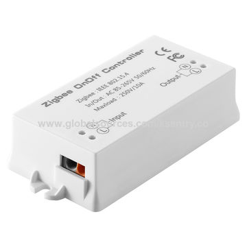 China Zigbee On/Off Controller 10A Smart Switch APP Remote Control Smart Home Module Easy ...