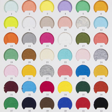 China Cotton Spandex 2×2 Circular Knitted Rib Fabric on Global Sources ...