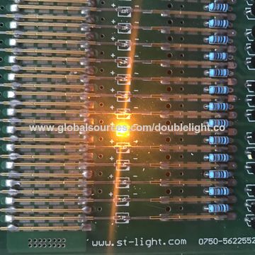 China 1205 Package Yellow Chip LED rectangular indicatiors LED 3.2*1.25 ...