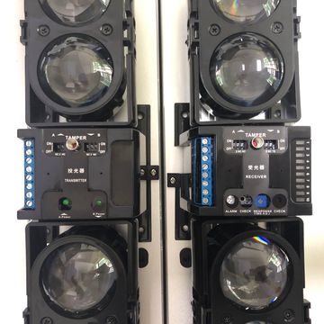 China 4 beam detector, infrared beam break detector 50 to 250m on ...