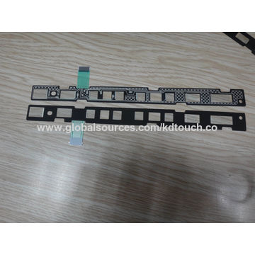 China Customized good quality capacitive touch film with the slider on ...